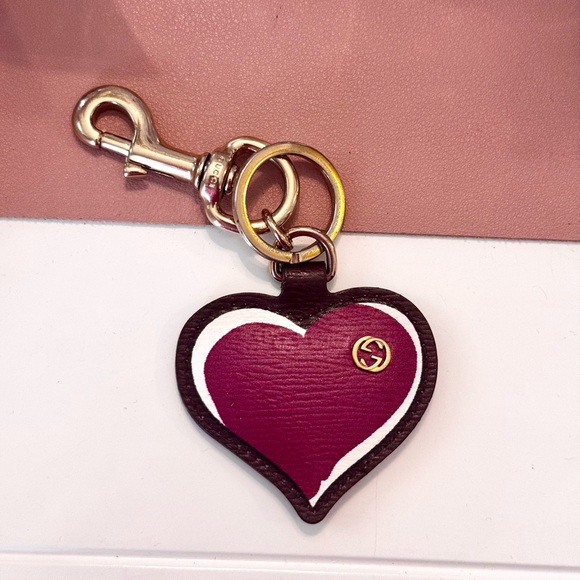Gucci | Accessories | Gucci Beaty Heart Keychain Bag Charm | Poshmark